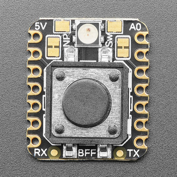 Adafruit Iot Button With Neopixel Bff Add On For Qt Py And Xiao The Pi Hut