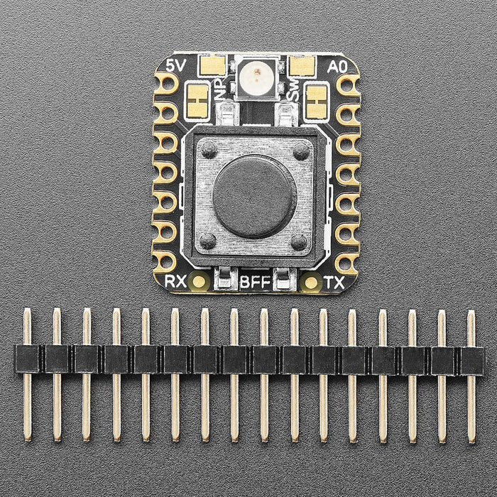 Adafruit Iot Button With Neopixel Bff Add On For Qt Py And Xiao The Pi Hut