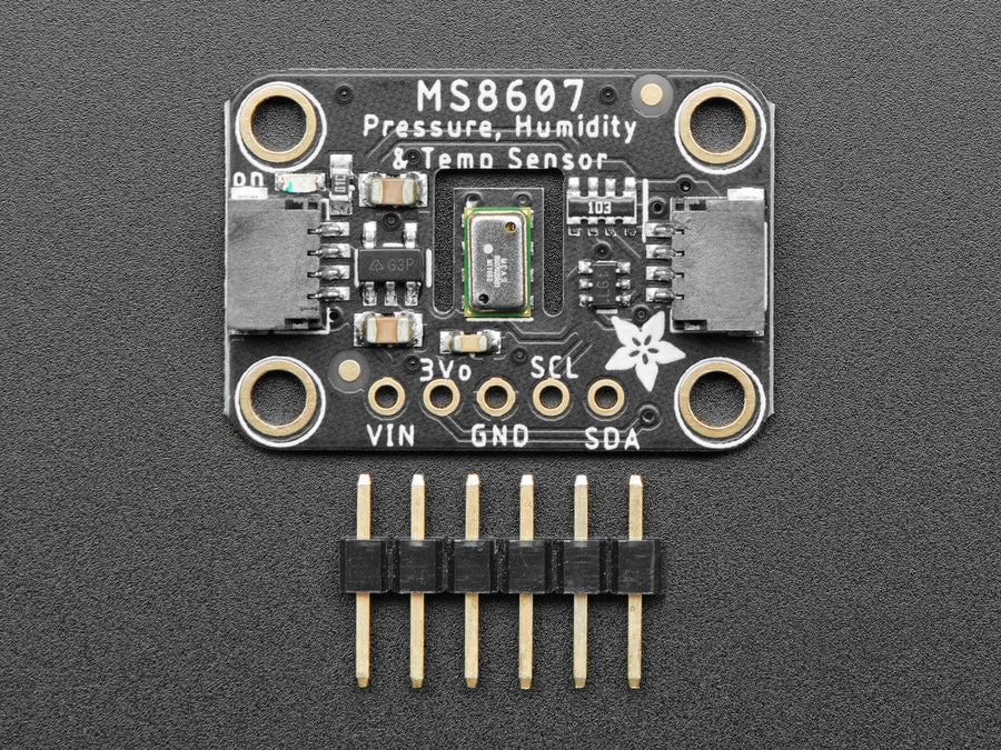 Adafruit MS8607 Pressure Humidity Temperature PHT Sensor (STEMMA QT ...
