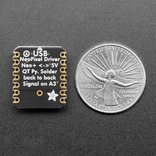 Adafruit Neopixel Driver Bff Add On For Qt Py And Xiao The Pi Hut