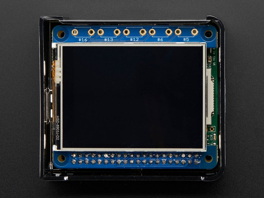 Adafruit PiTFT 2.4" HAT Mini Kit - 320x240 TFT Touchscreen | The Pi Hut