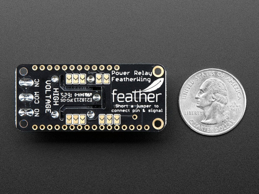 Adafruit Power Relay Featherwing The Pi Hut