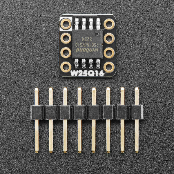 Adafruit QSPI DIP Breakout Board - W25Q16 - 16 MBit 2 MByte ...