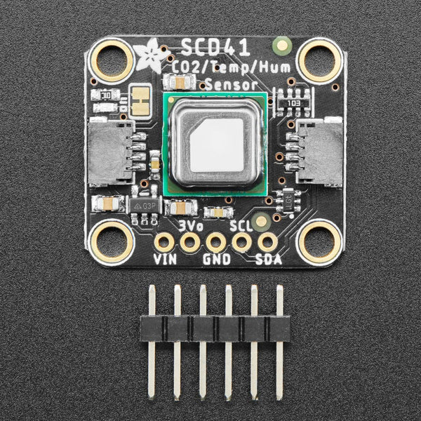 Adafruit SCD-41 - True CO2 Temperature and Humidity Sensor - STEMMA QT ...