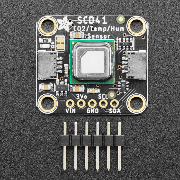 Adafruit SCD-41 - True CO2 Temperature and Humidity Sensor - STEMMA QT ...