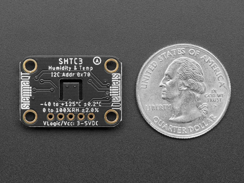 Adafruit Sensirion SHTC3 Temperature & Humidity Sensor (STEMMA QT ...