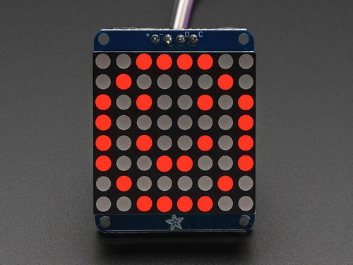 Adafruit Bicolor LED Square Pixel Matrix with I2C Backpack - Qwiic ...