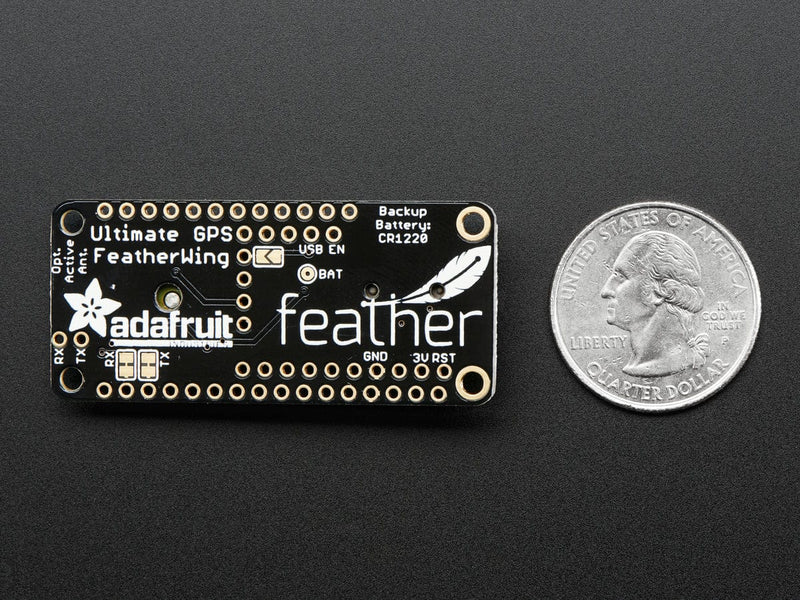 Adafruit Ultimate GPS FeatherWing | The Pi Hut