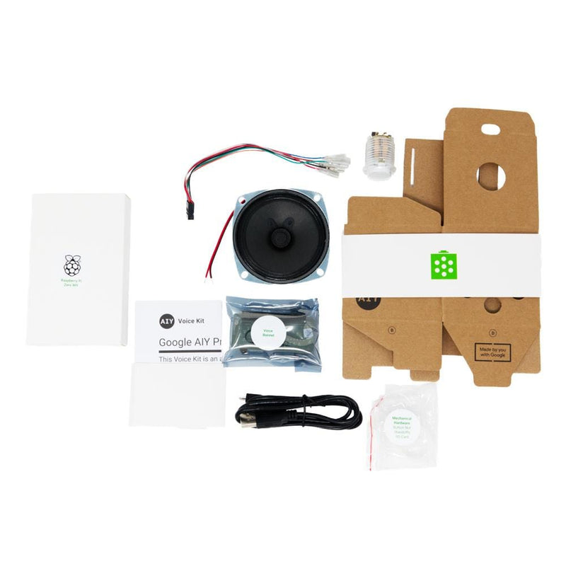 AIY Voice Kit v2 (includes Raspberry Pi Zero WH) [discontinued] - The Pi Hut