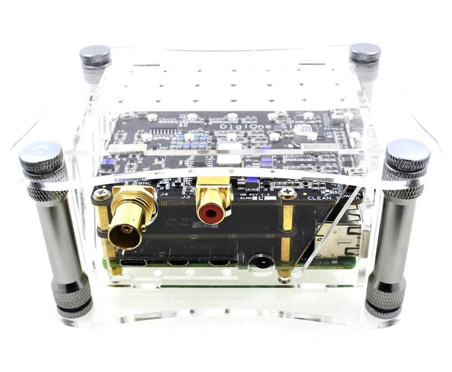 Allo DigiOne Signature Case for Raspberry Pi 4 - Clear [discontinued ...