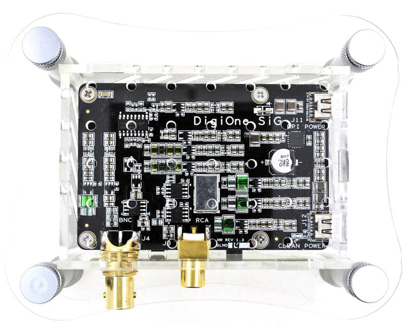 Allo DigiOne Signature Case for Raspberry Pi 4 - Clear [discontinued ...