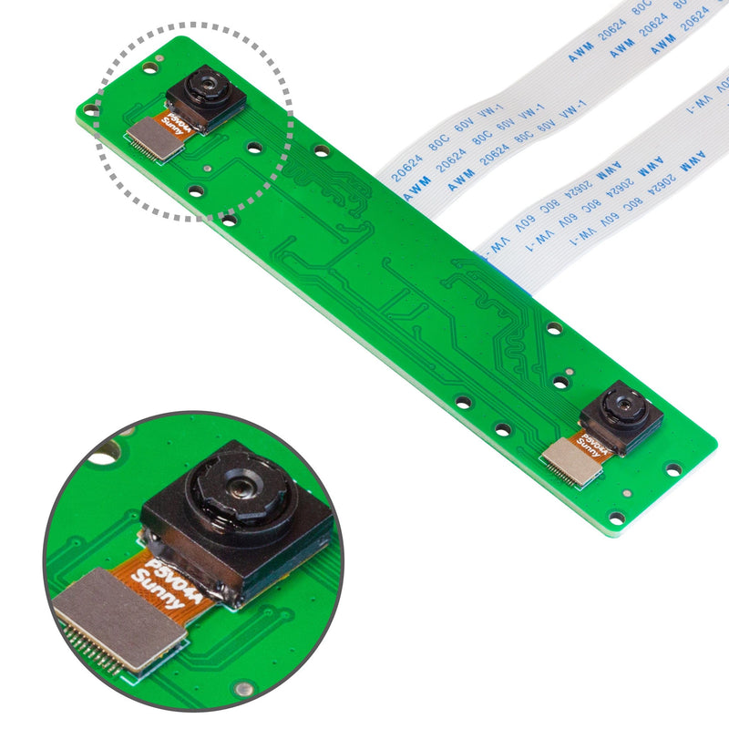 Arducam 5MP Synchronized Stereo Camera Bundle for Raspberry Pi ...