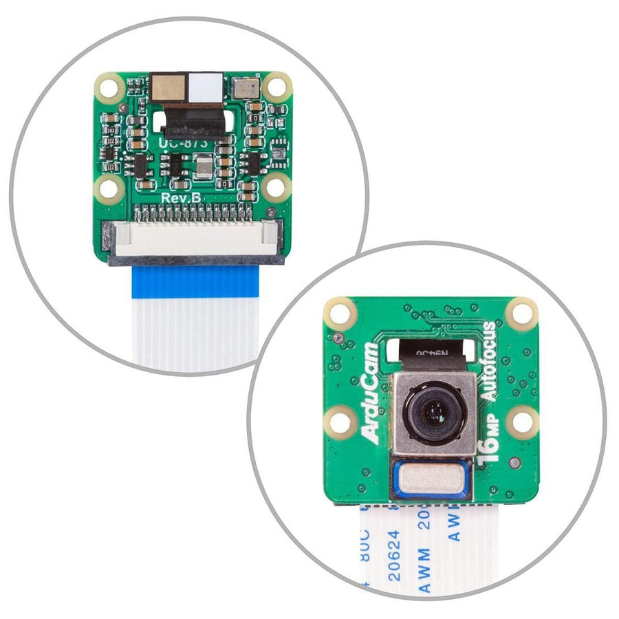 16MP IMX519 Autofocus Camera Module for Raspberry Pi | The Pi Hut