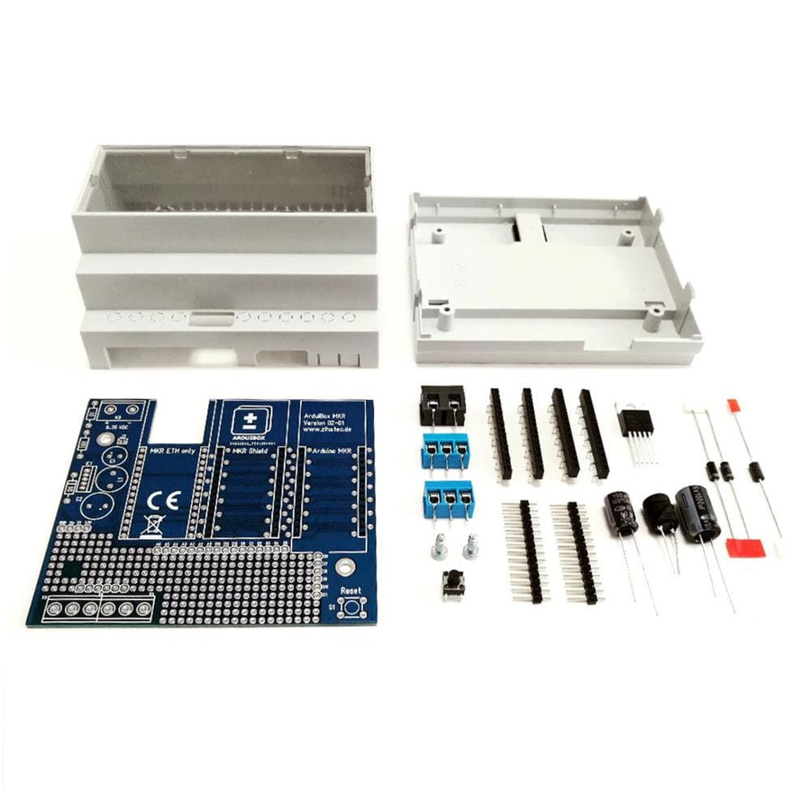 Arduibox Mkr Arduino Mkr Prototyping Din Rail Case Inc 5v Regulator