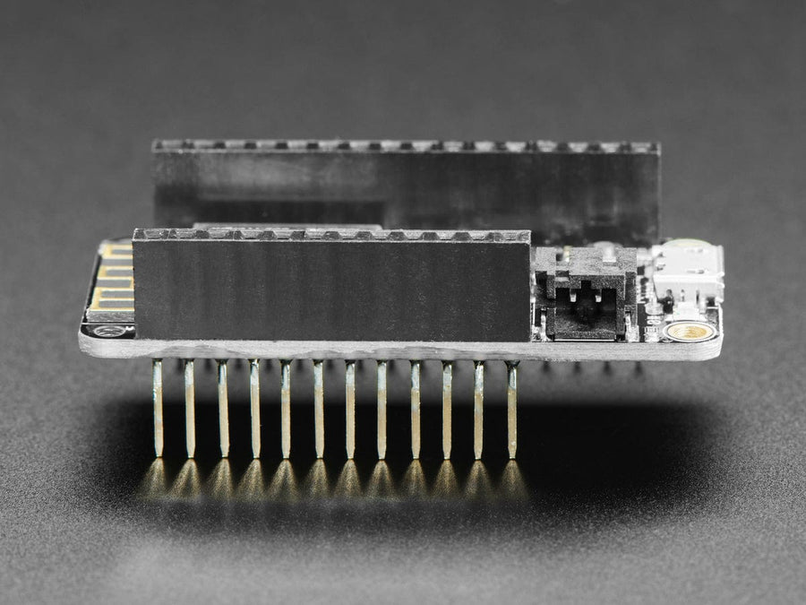 Assembled Feather Huzzah W Esp8266 Wifi With Stacking Headers The Pi Hut
