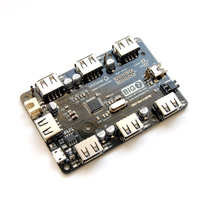 Big7 - 7-port MTT USB Hub For Raspberry Pi [discontinued] - The Pi Hut