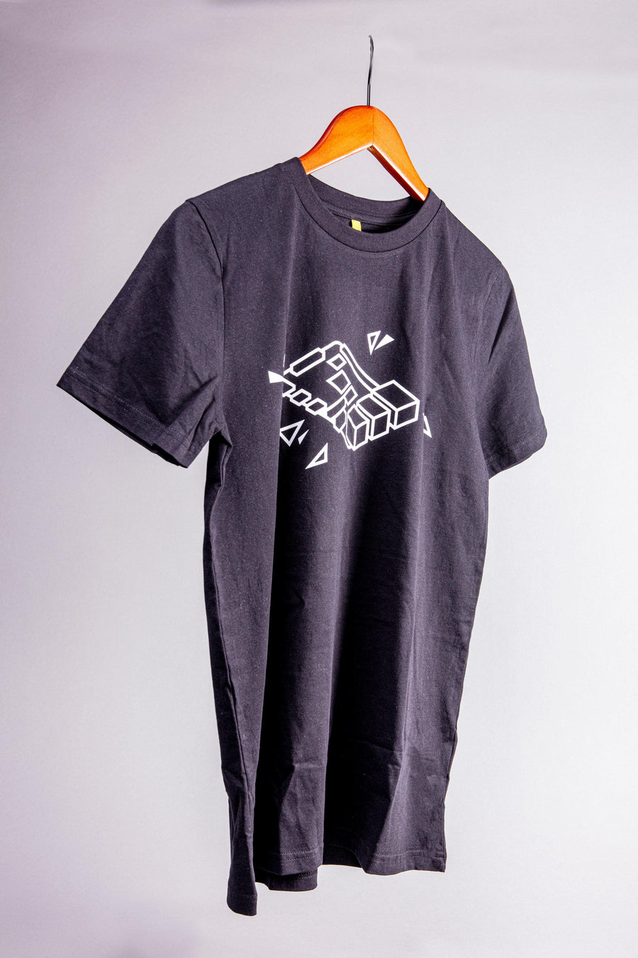 Black Raspberry Pi "Pi 4" T-shirt (Adult Size) [Discontinued] - The Pi Hut