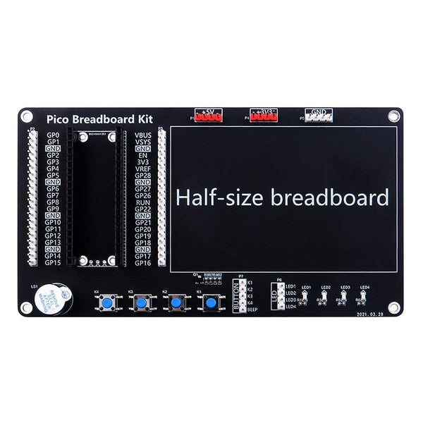 Breadboard Kit for Raspberry Pi Pico - The Pi Hut