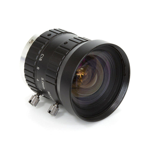 C-Mount Lens for Raspberry Pi HQ Camera - 8mm Focal Length | The Pi Hut