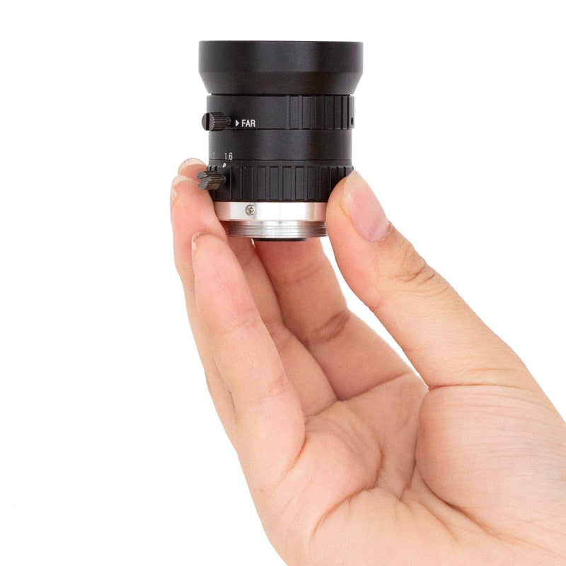 C-Mount Lens for Raspberry Pi HQ Camera - 5mm Focal Length ...
