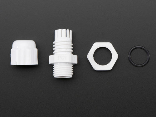 Cable Gland PG-7 size - 0.118" to 0.169" Cable Diameter (PG-7) - The Pi Hut