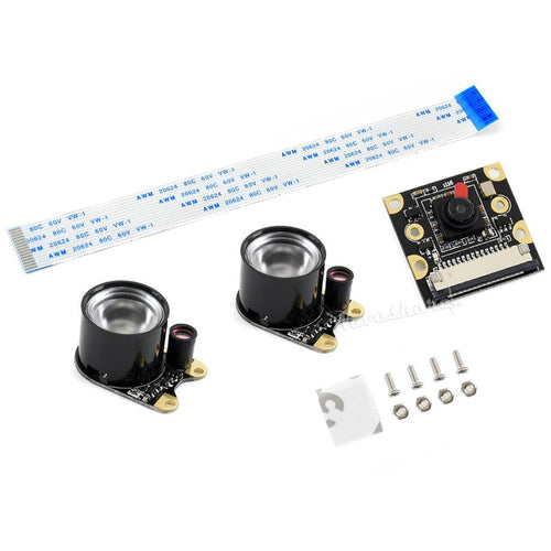 Night Vision Camera for Raspberry Pi - IR-CUT 5MP (Version E ...