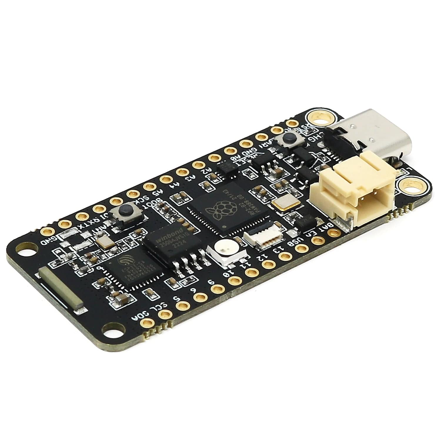 Challenger RP2040 WiFi/BLE MkII (Chip Antenna + 16-bit Accelerometer ...