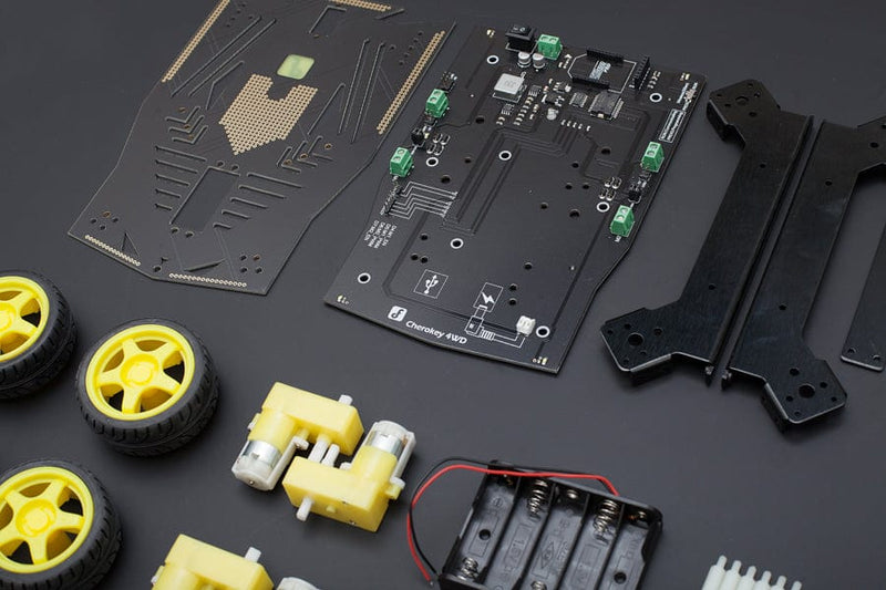 Cherokey 4wd Mobile Robot For Arduino Discontinued The Pi Hut