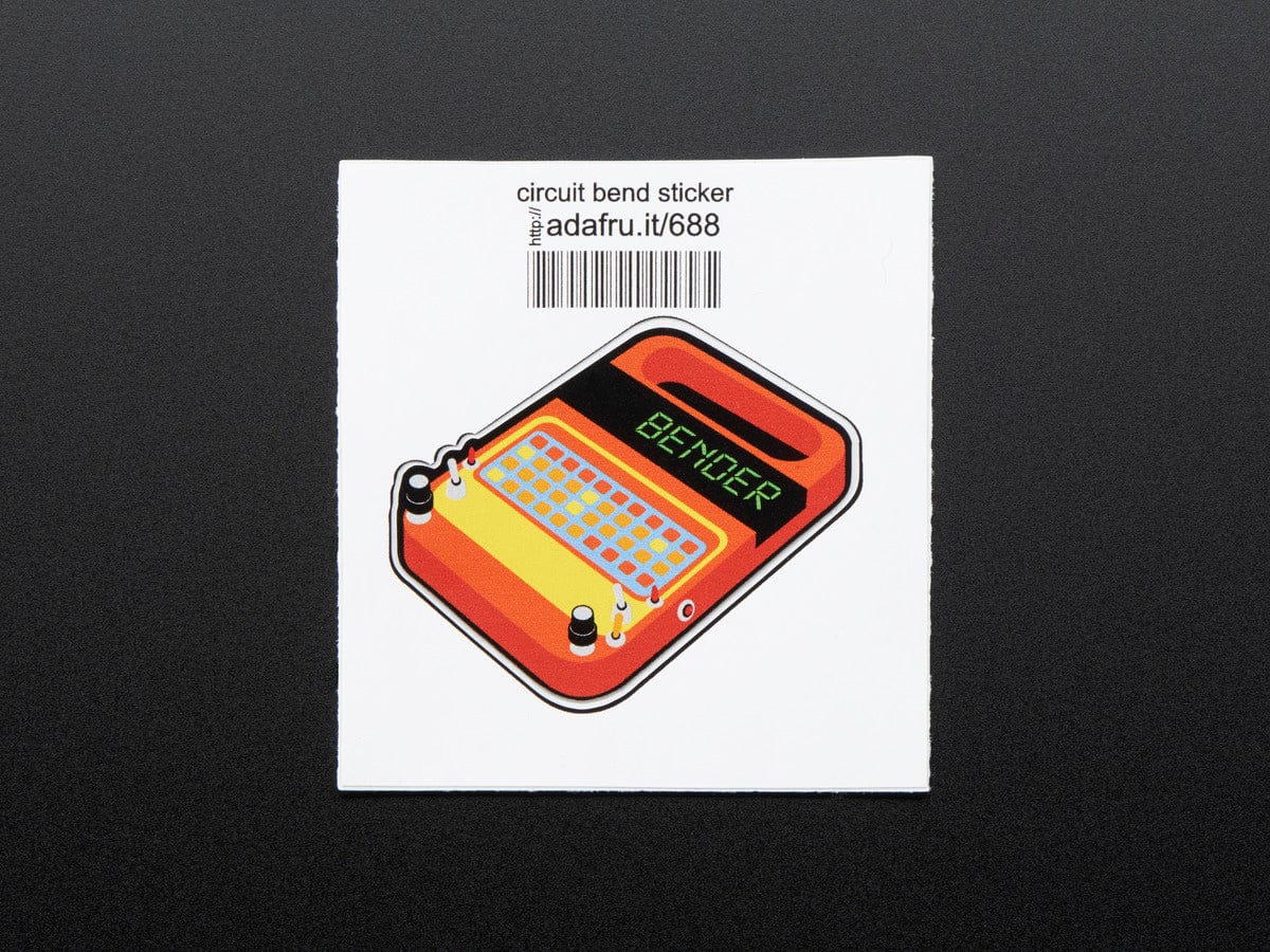 Circuit bender! - Sticker! [Discontinued] - The Pi Hut