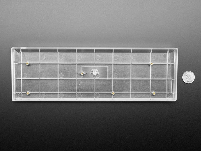 Clear Plastic 65% / JKDK K68 Keyboard Shell | The Pi Hut