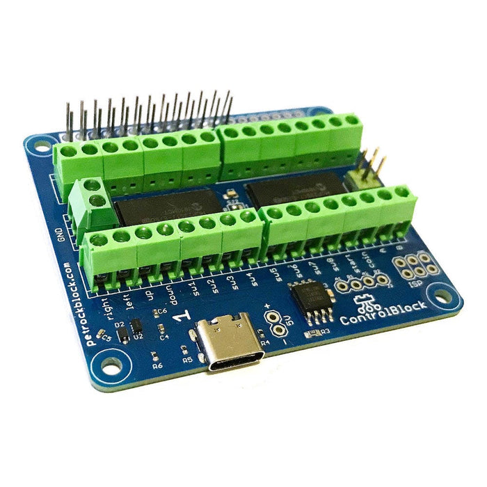 ControlBlock - Game Controllers, Power Switch and I/O for the Raspberry Pi | The Pi Hut