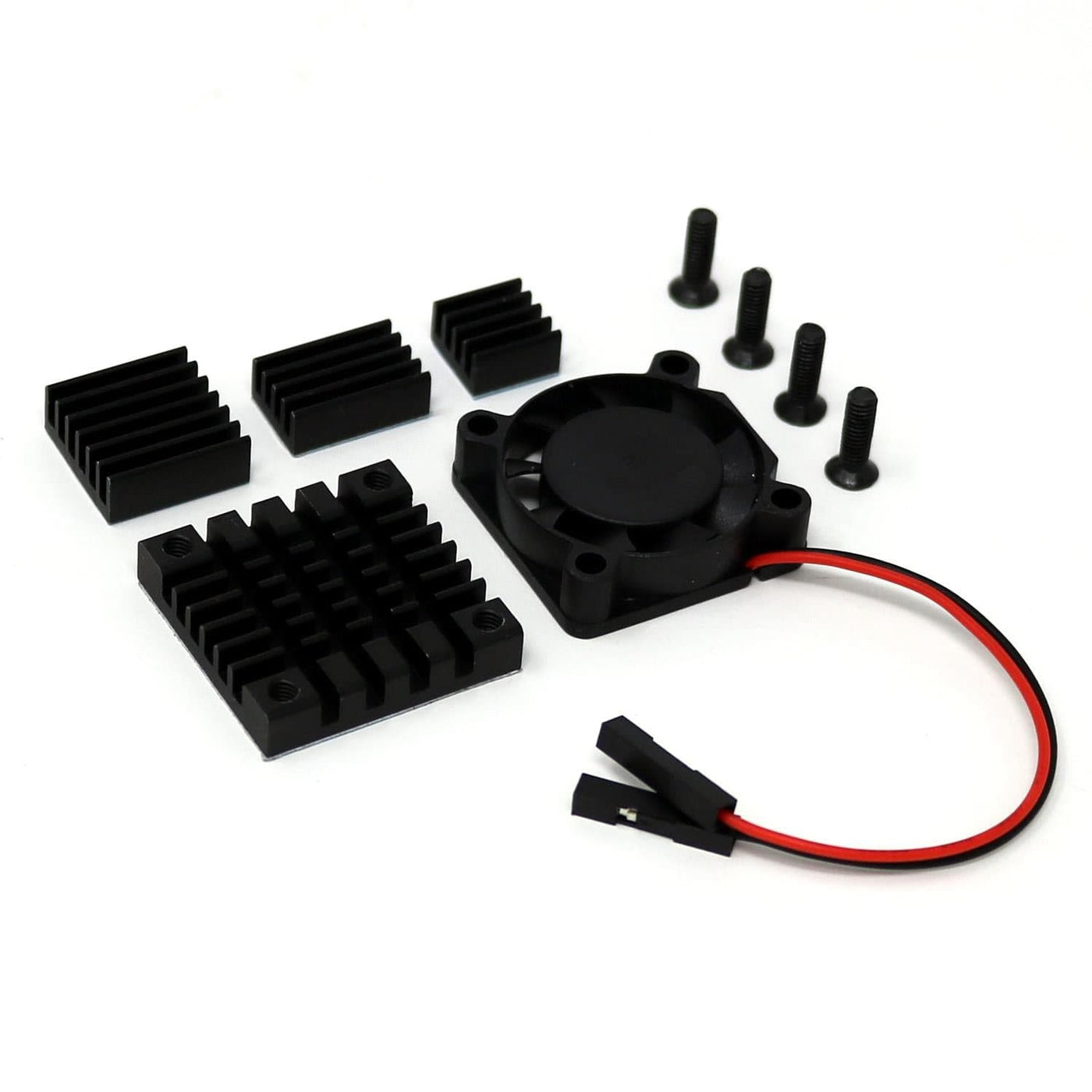 Dual Fan Heatsink for Raspberry Pi - The Pi Hut
