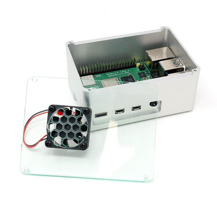 Cooling Lid Kit for Anidees Raspberry Pi 4 Case [Discontinued] | The Pi Hut