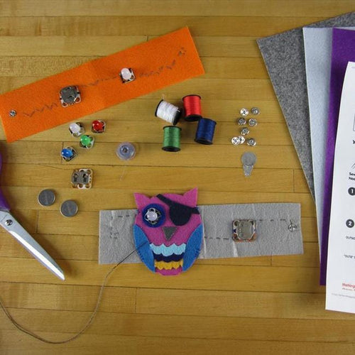 Crazy Circuits Sewing Starter Kit [Discontinued] - The Pi Hut