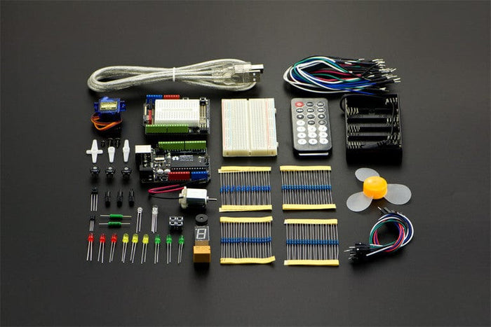 Dfrobot Beginner Kit For Arduino The Pi Hut