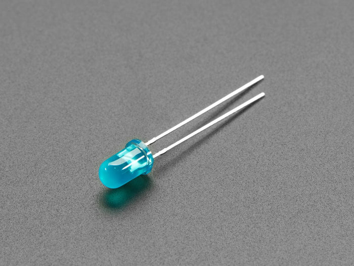 Diffused 5mm LED Pack - 5 LEDs each in 5 Colors - 25 Pack - The Pi Hut