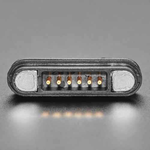 DIY Magnetic Connector - Straight 6 Contact Pins - 2.2mm Pitch - The Pi Hut