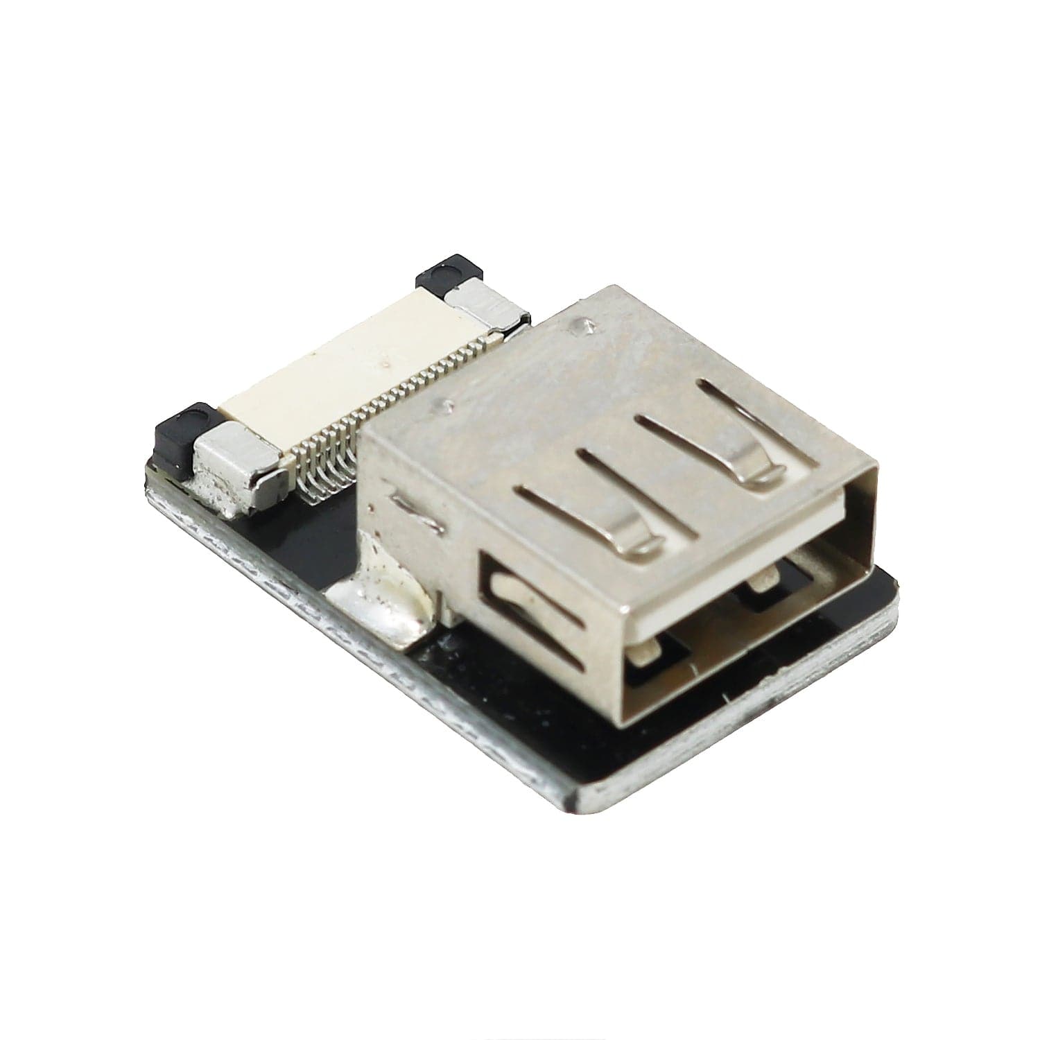 DIY USB Cable Parts - Straight Type A USB Socket - The Pi Hut