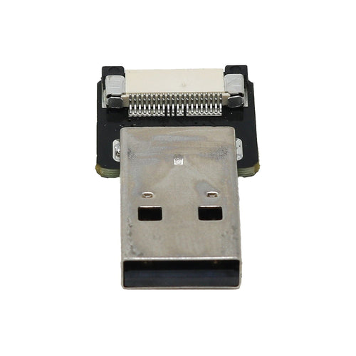 DIY USB Cable Parts - Straight USB-A Plug - The Pi Hut