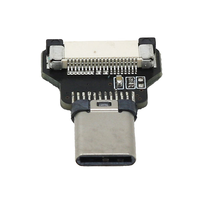 DIY USB Cable Parts - Straight USB-C Plug - The Pi Hut