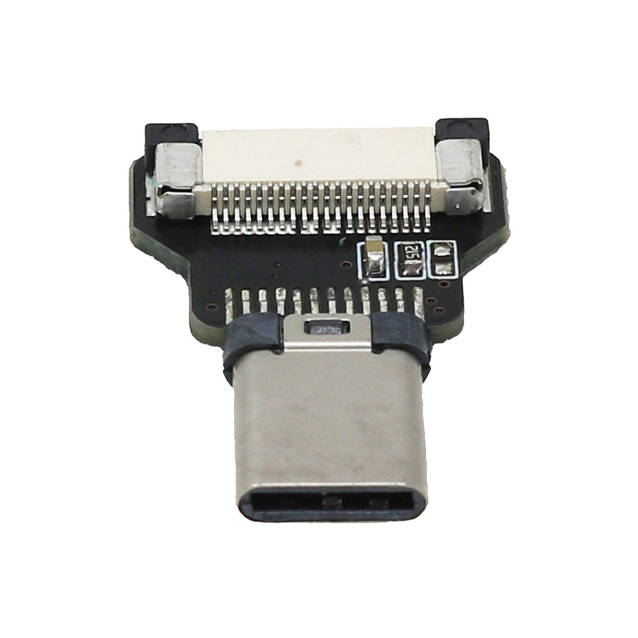 DIY USB Cable Parts - Straight USB-C Plug - The Pi Hut