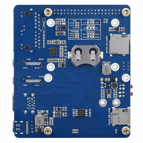 Dual Gigabit Ethernet 5G/4G Base Board for Raspberry Pi CM4 | The Pi Hut