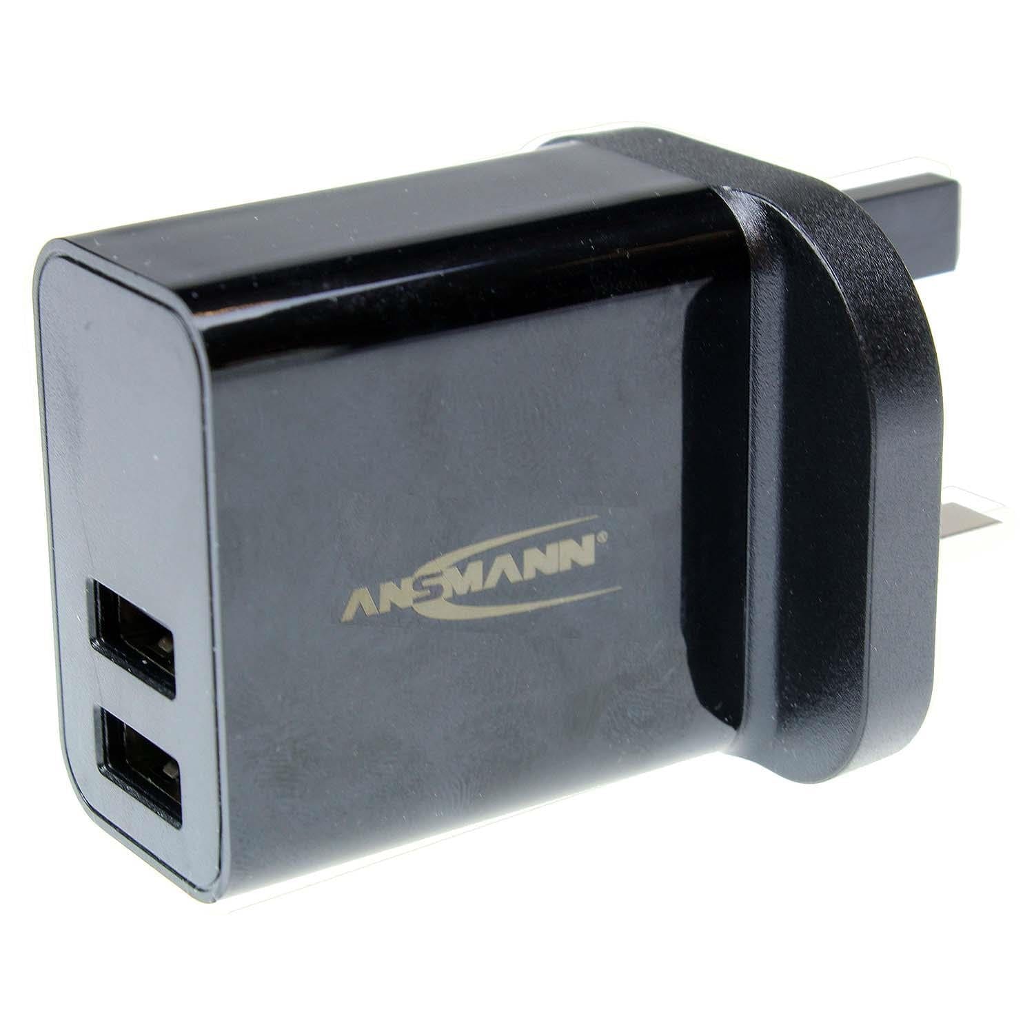 Dual-USB Charger (UK Plug) | The Pi Hut