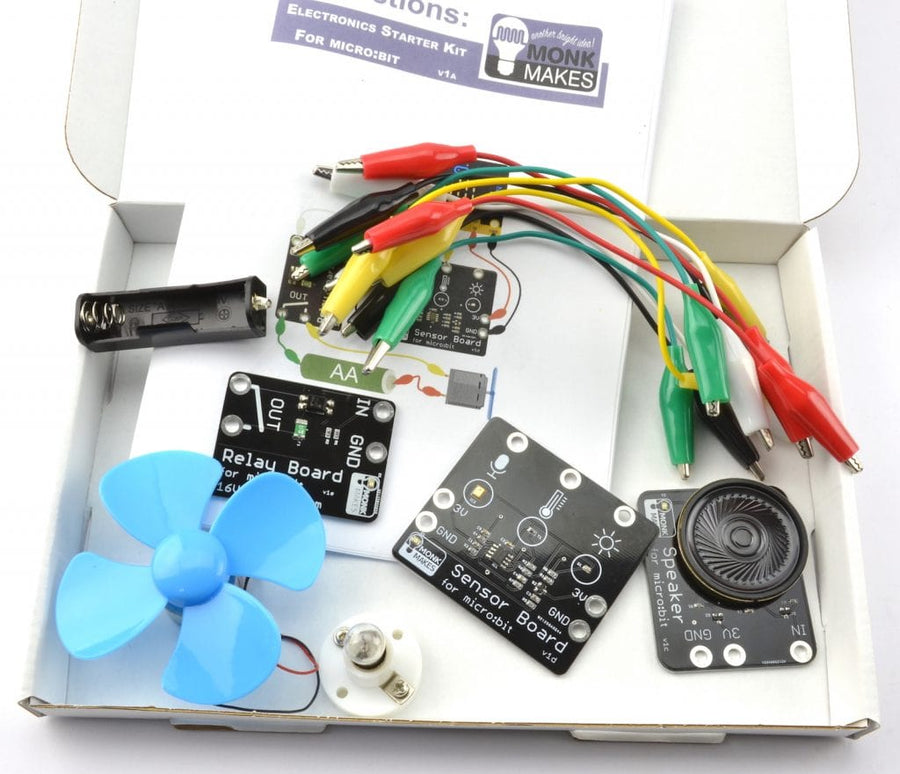 Electronics Starter Kit for micro:bit [Discontinued] - The Pi Hut