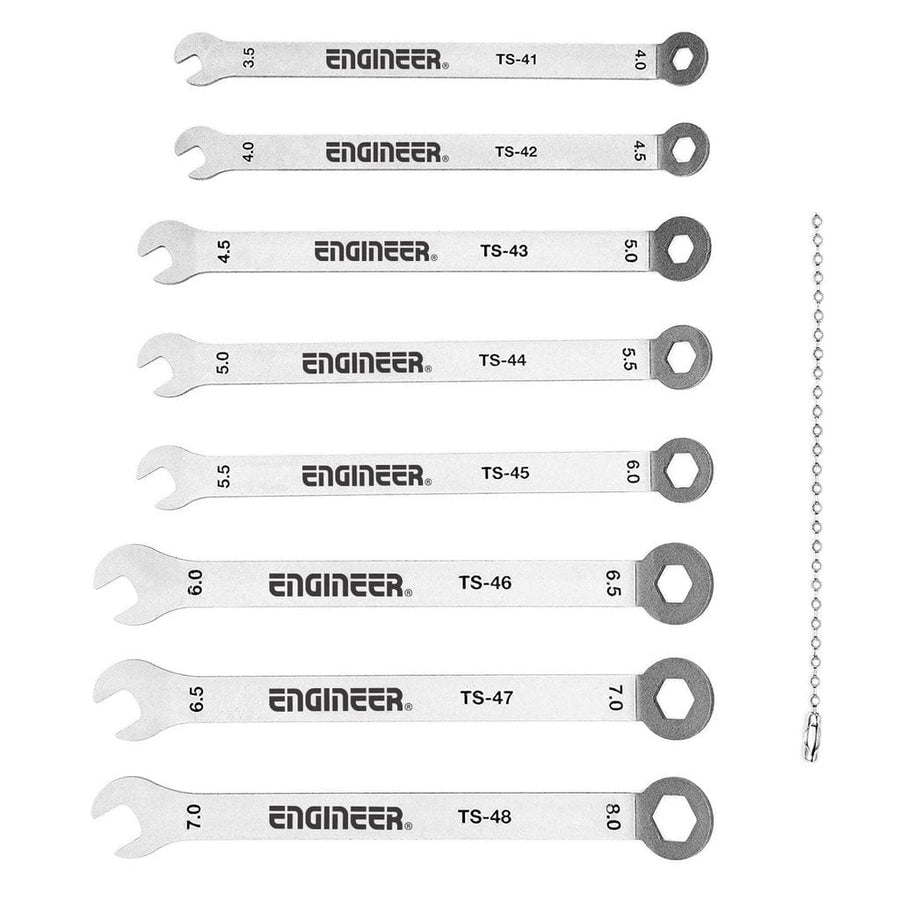 Engineer® TS-04 Combination Spanner Set - The Pi Hut