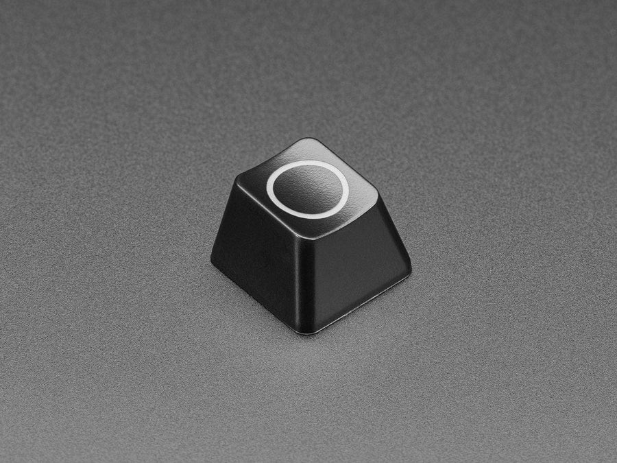 Etched Glow-Through Keycap - Zener ESP Circle Design (MX Compatible ...