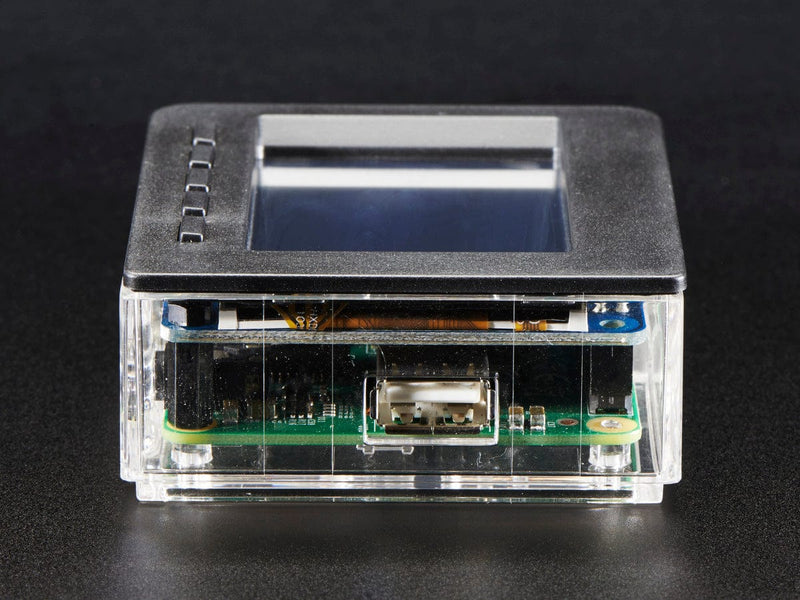 Faceplate and Buttons Pack for 2.4" PiTFT HAT - Raspberry Pi A+ - The ...