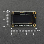 Fermion: Monochrome 0.91” 128x32 I2C OLED Display | The Pi Hut