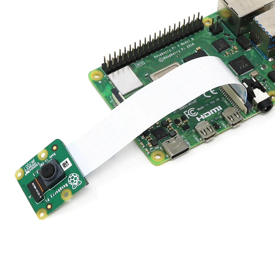 Flex Cable for Raspberry Pi Camera/Display - 100mm | The Pi Hut
