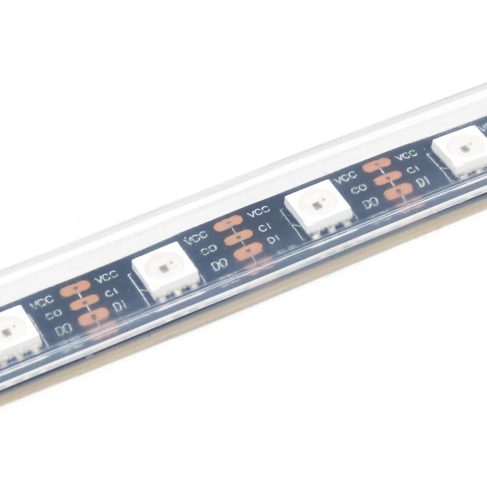 Flexible RGB LED Strip (DotStar/APA102/SK9822 Compatible) - 60 LED ...